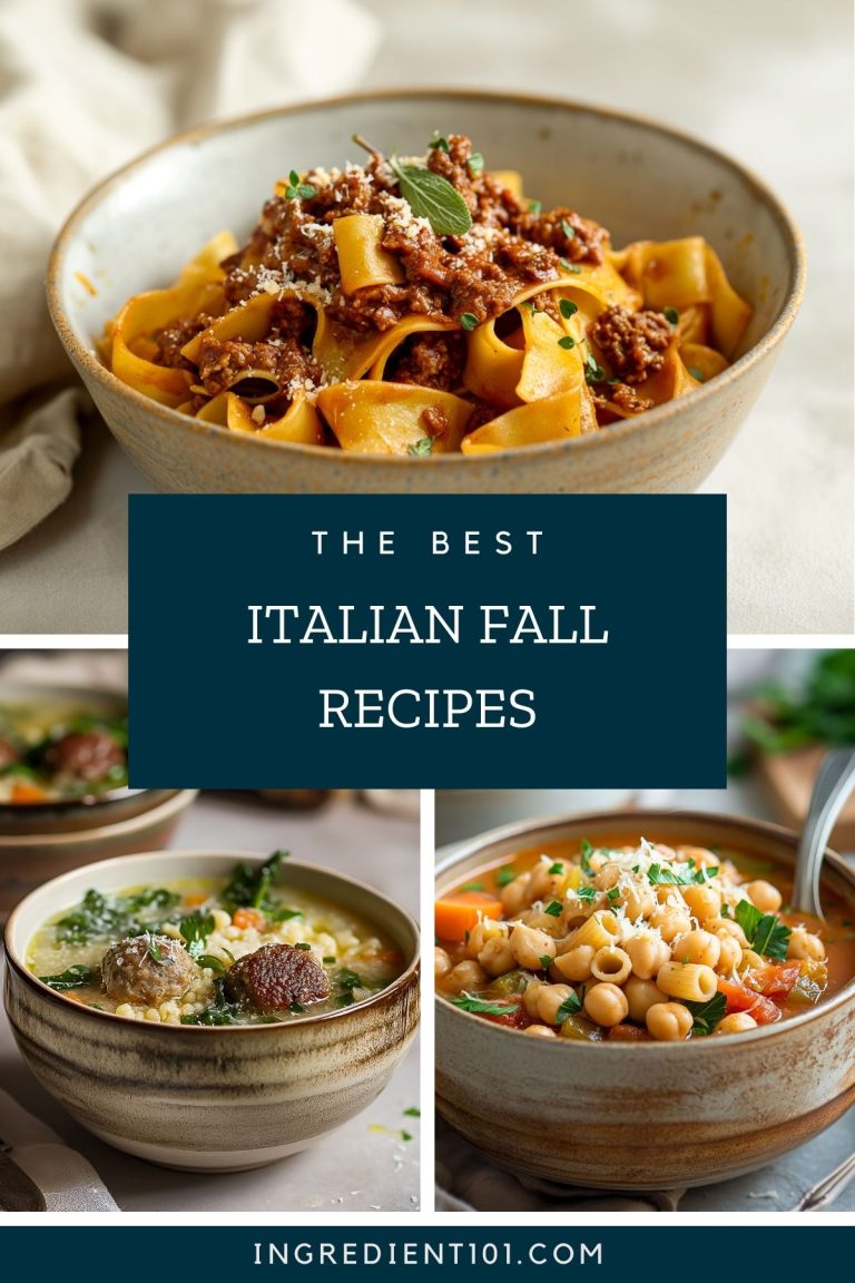 27 Italian Fall Recipes To Get Cozy This Season - Ingredient 101