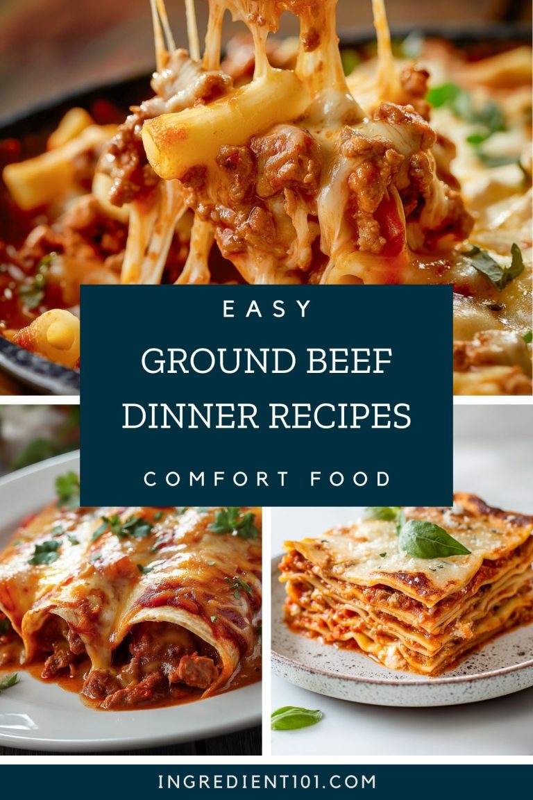 50+ Easy Ground Beef Recipes For Comfort Food Dinners - Ingredient 101